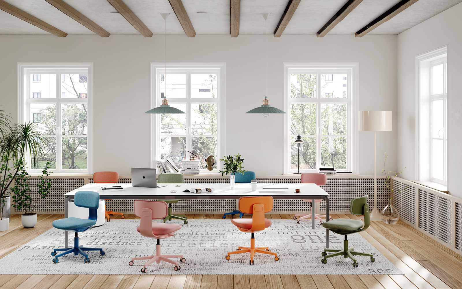 KP Series Fabric Conference Chair - MAC Chairs